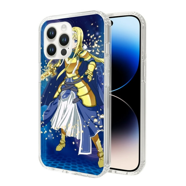 Phone Case Sword Art Asuna and Kirito Compatible for iPhone 16 Case ...