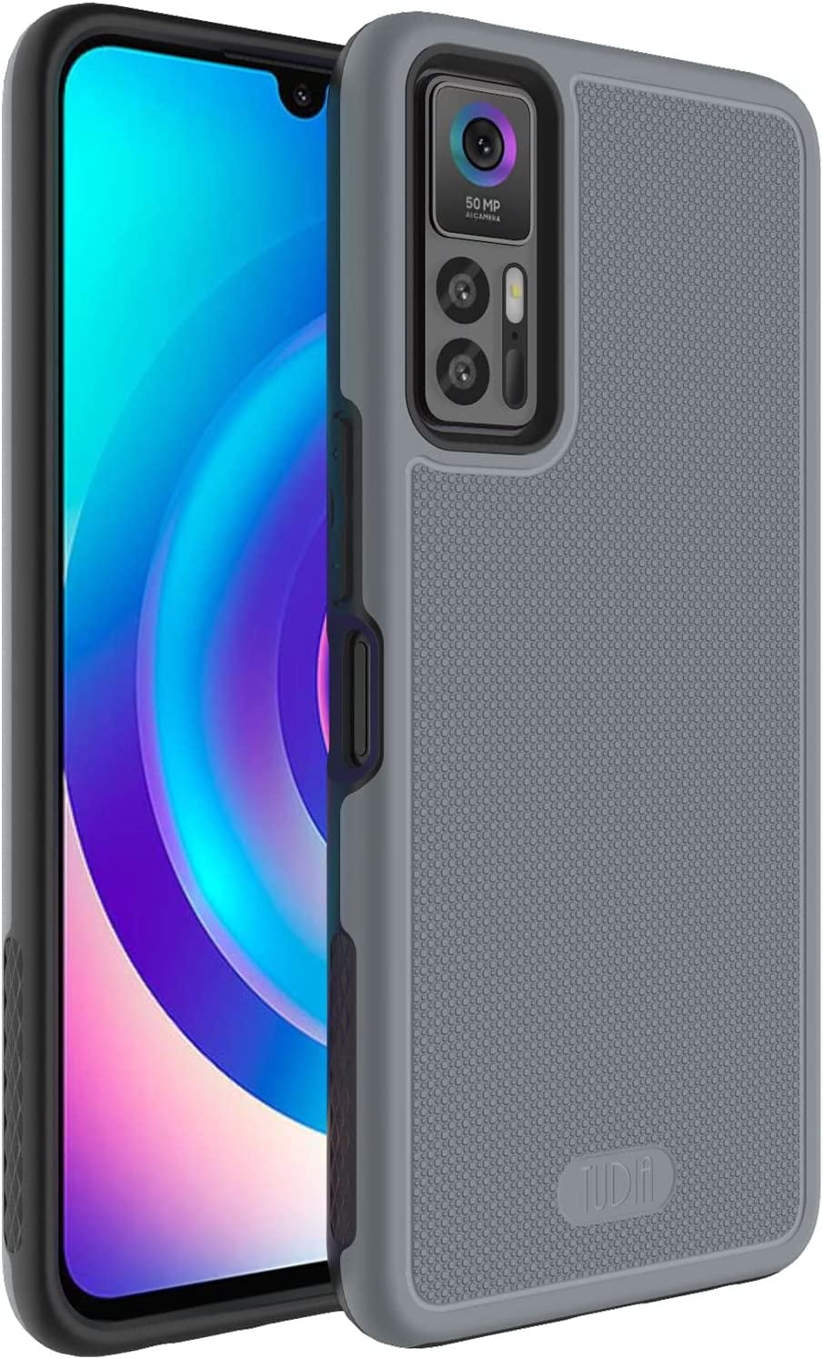 TUDIA MergeGrip TCL 30 5G Phone Case/TCL 30 Case/ TCL 30+ Case Heavy ...