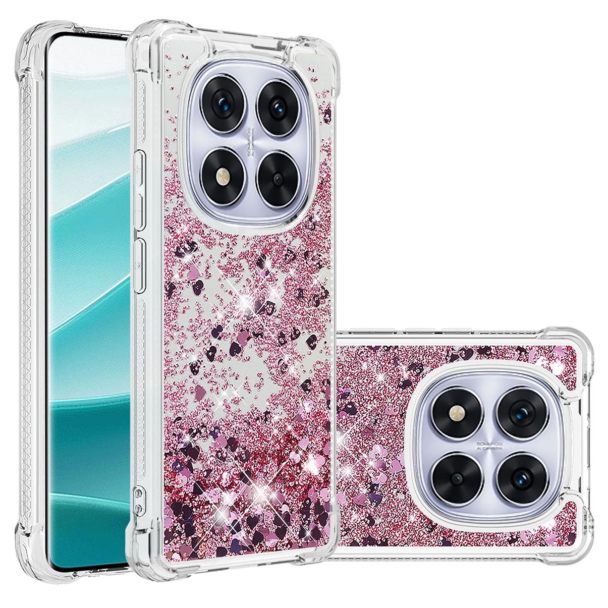 Phone Case for Xiaomi Redmi Note 14 Pro 5G Cover Sparkle Glitter ...