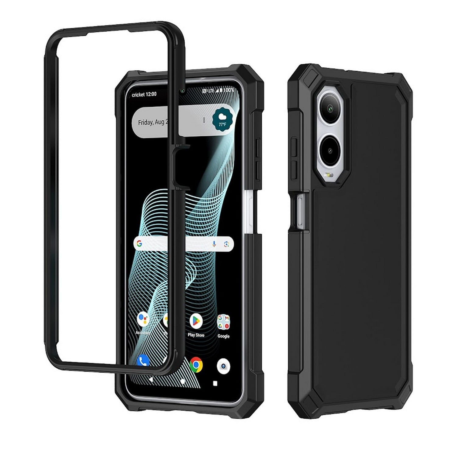 Phone Case for AT&T Verge / Cricket Icon 6 Full Body Shock Absorbing ...