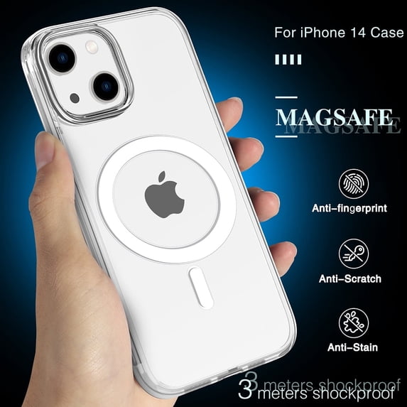 Phone Case for Apple iPhone 15 Plus (6.7") Transparent Thick Hybrid ...