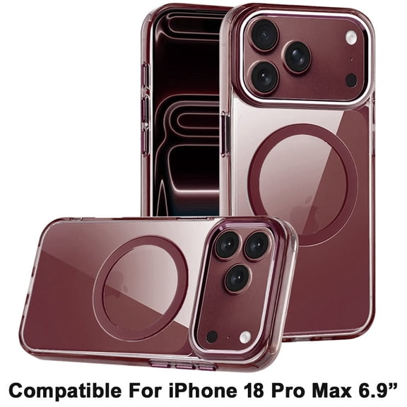 Phone Case for Apple iPhone 18 Pro Max Polished Acrylic Hybrid TPU Slim ...