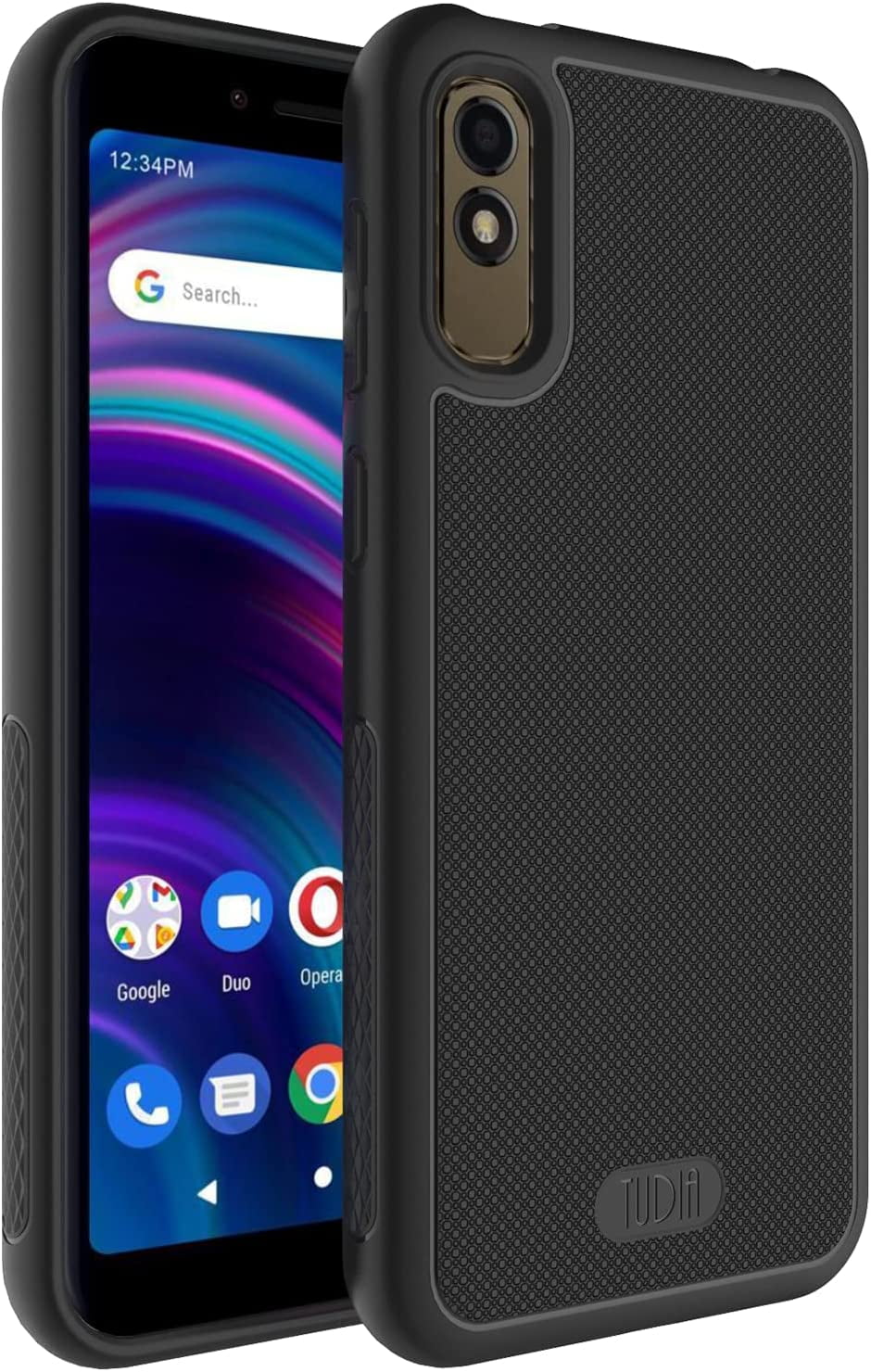 TUDIA LINNGrip BLU C5L Max Phone Case Shockproof Non-Slip Slim ...