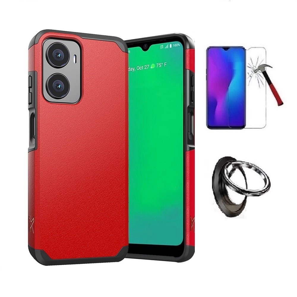 Phone Case for Cricket Magic 2 5G / AT&T Propel 2 5G, Dual Layer ...