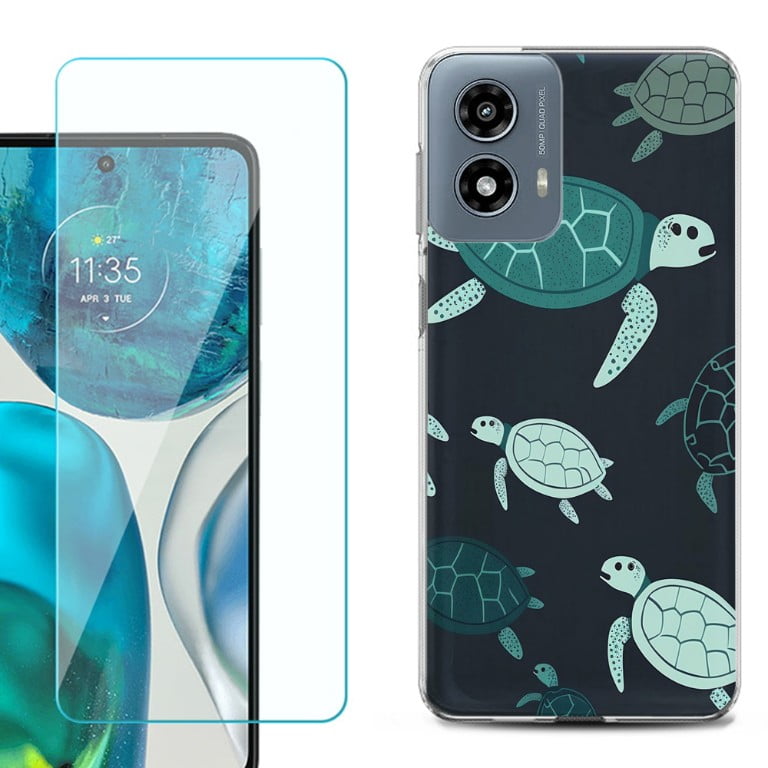 Phone Case for Motorola Moto G 5G 2024, with Tempered Glass Screen ...