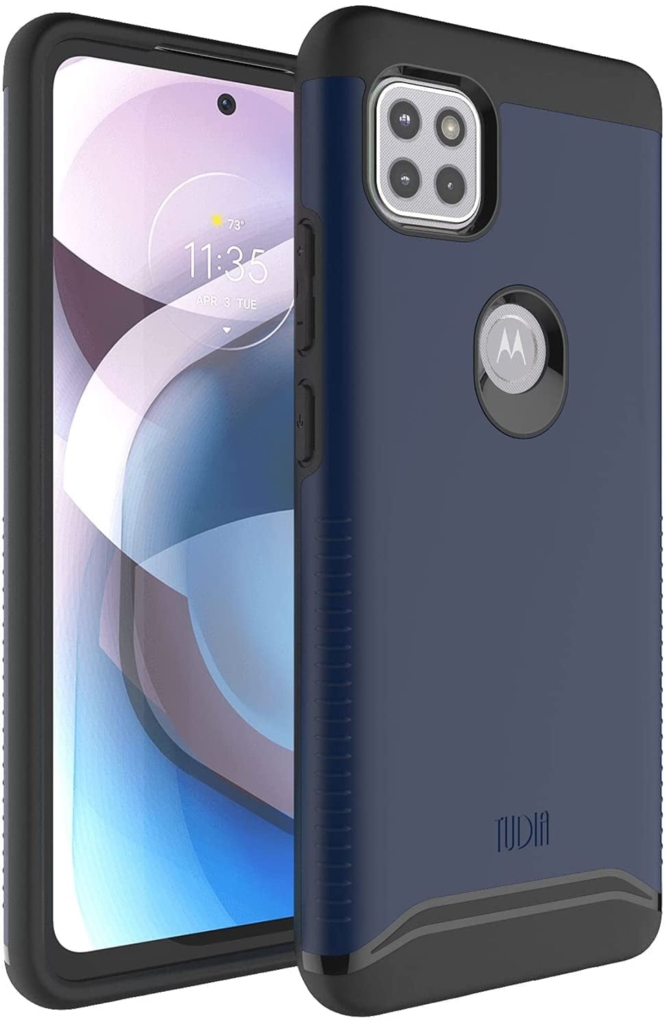 TUDIA Merge Motorola One 5G ACE Cell Phone Case 2021 Heavy Duty Cover ...