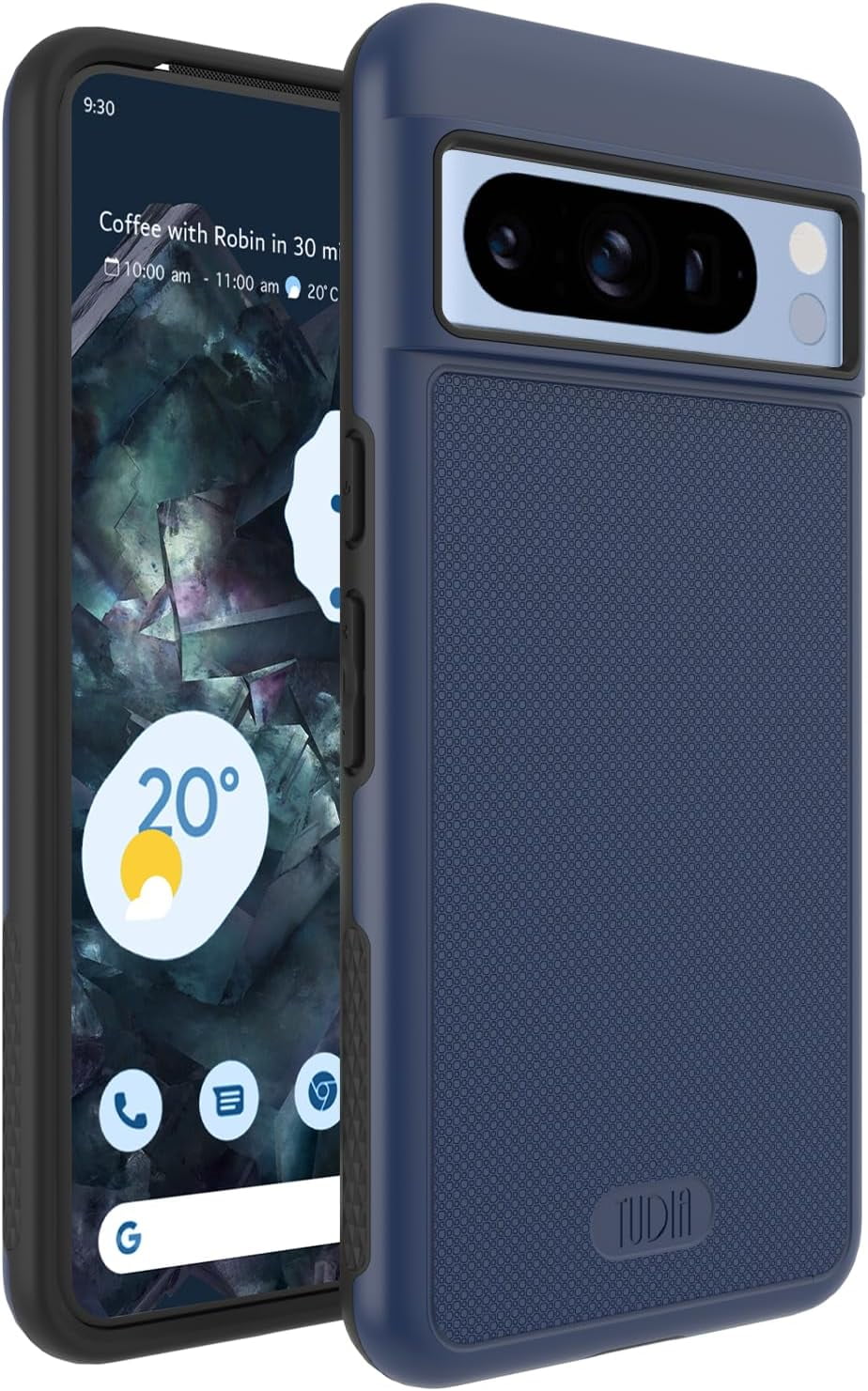 TUDIA MergeGrip Google Pixel 8 Pro Case 2023 Dual Layer Heavy Duty Case ...