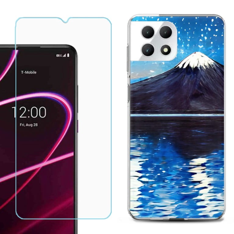 Phone Case for T-Mobile Revvl 7 5G, Shockproof Case Cover with Tempered ...