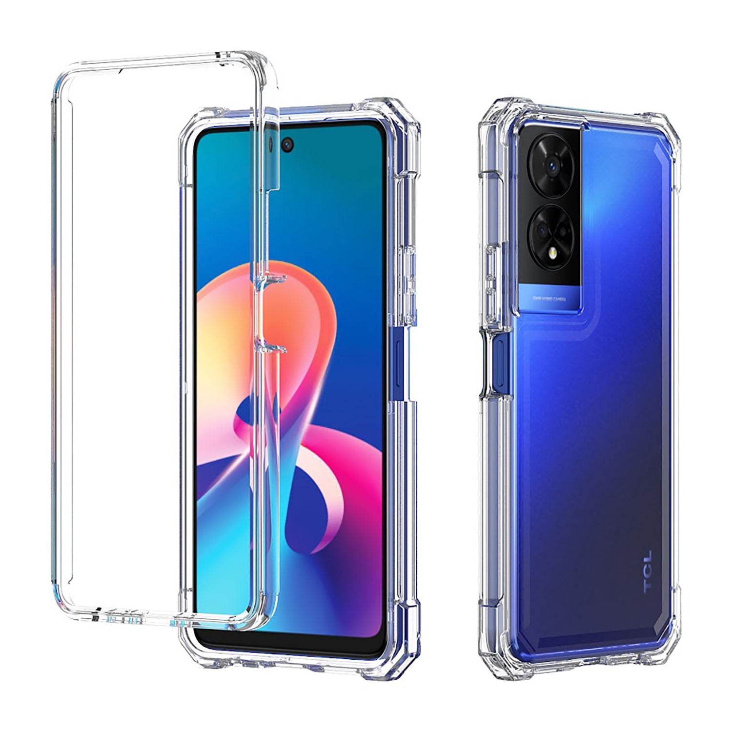 Phone Case for TCL 50 XE 5G (T610D) / 50 XE NXTPAPER 5G Full Body Shock ...