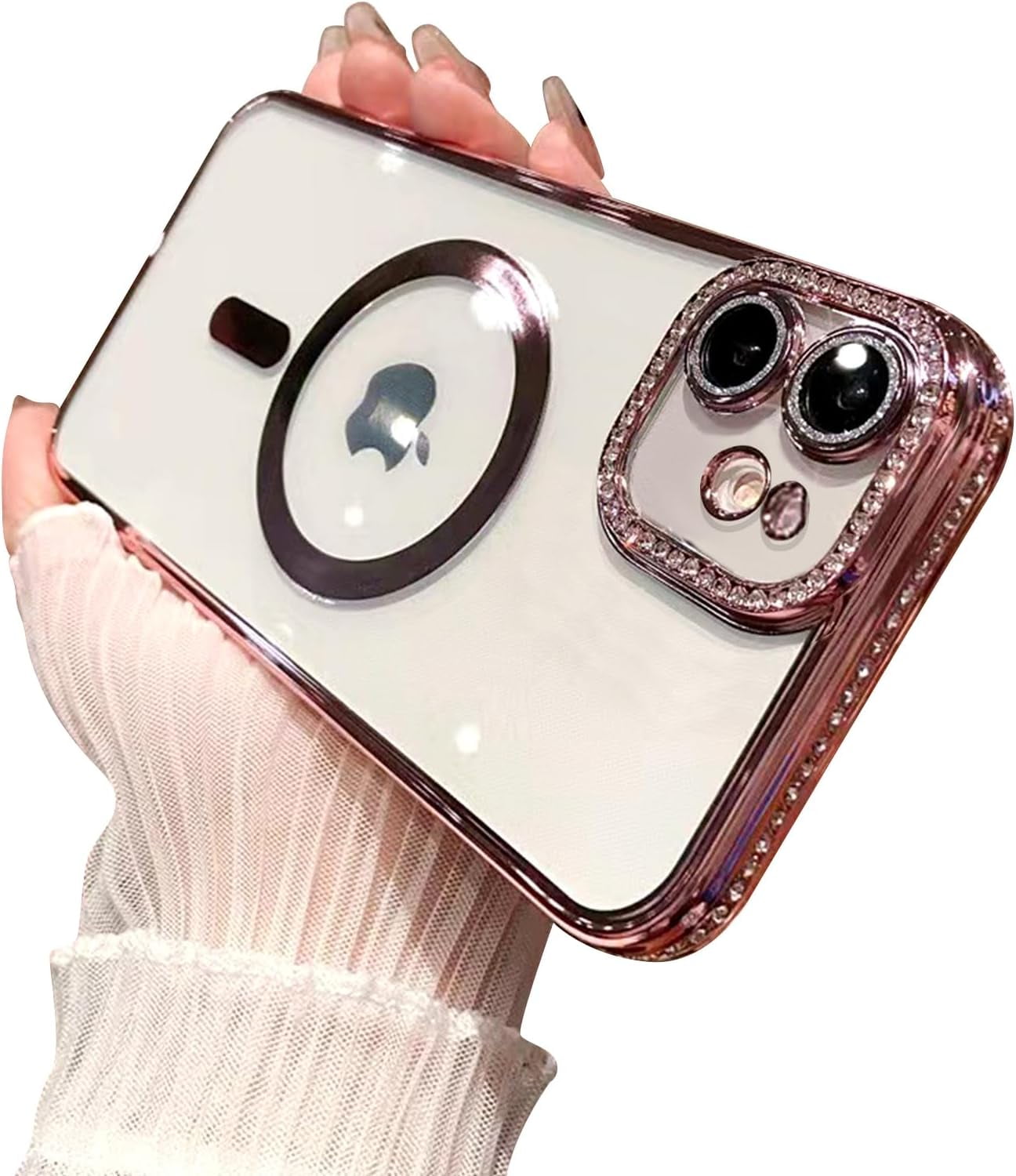 Phone Case for iPhone 12 Case Magnetic Full Camera Len Protection ...