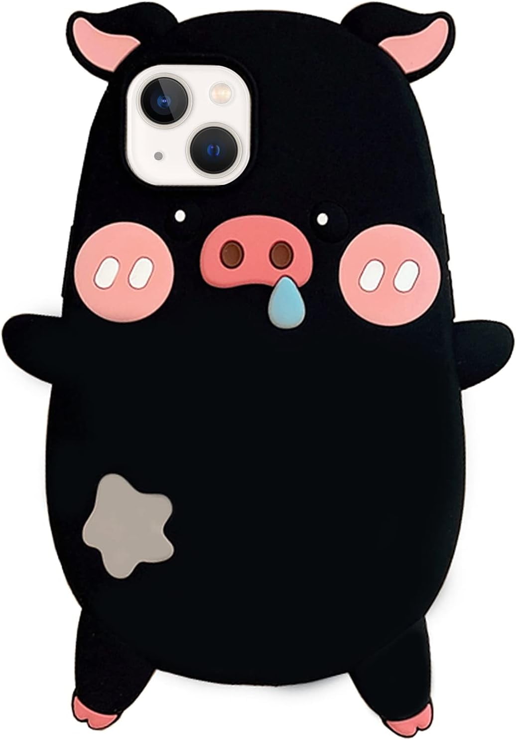 Phone Case for iPhone 12 Pro Max Case, Kawaii Piglet Phone Cases 3D ...