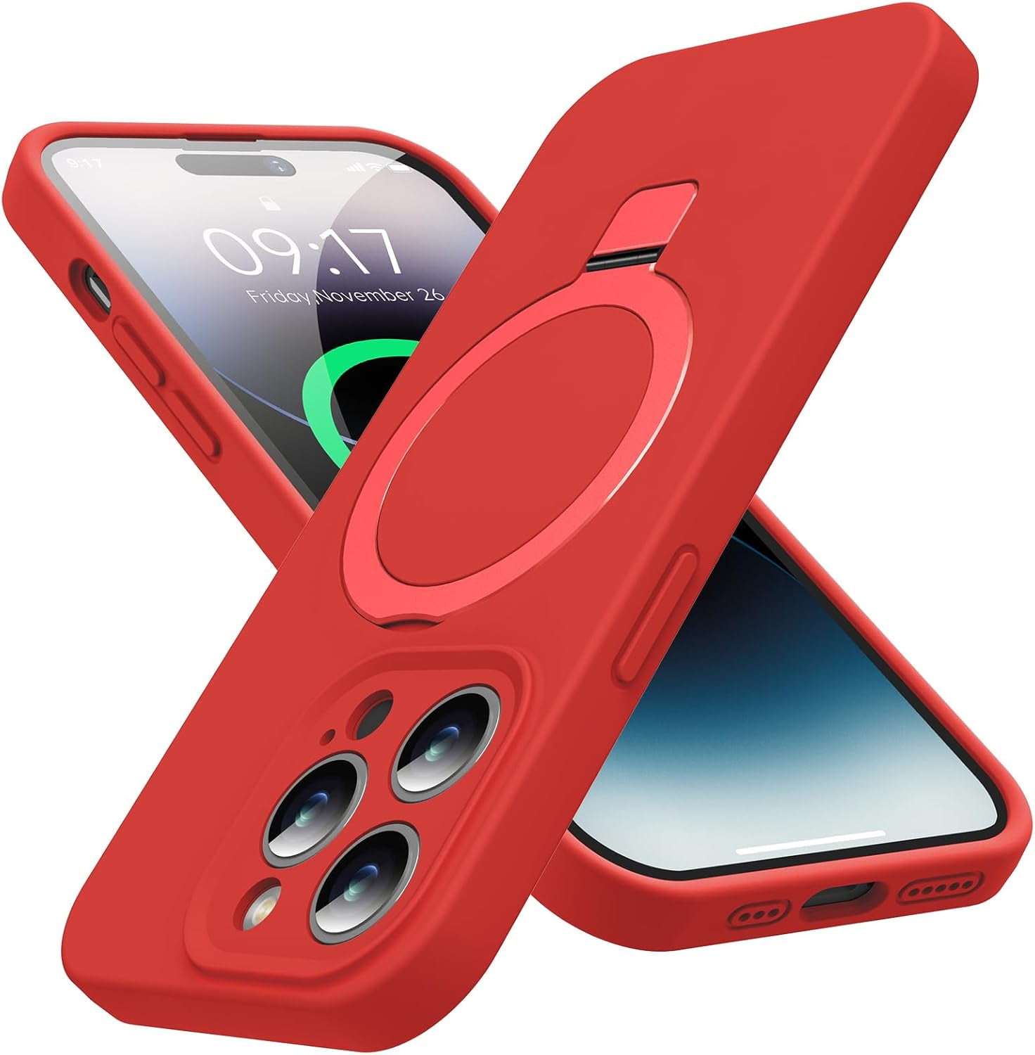 Phone Case for iPhone 14 Pro Max Case, Liquid Silicone [Moisturizing ...