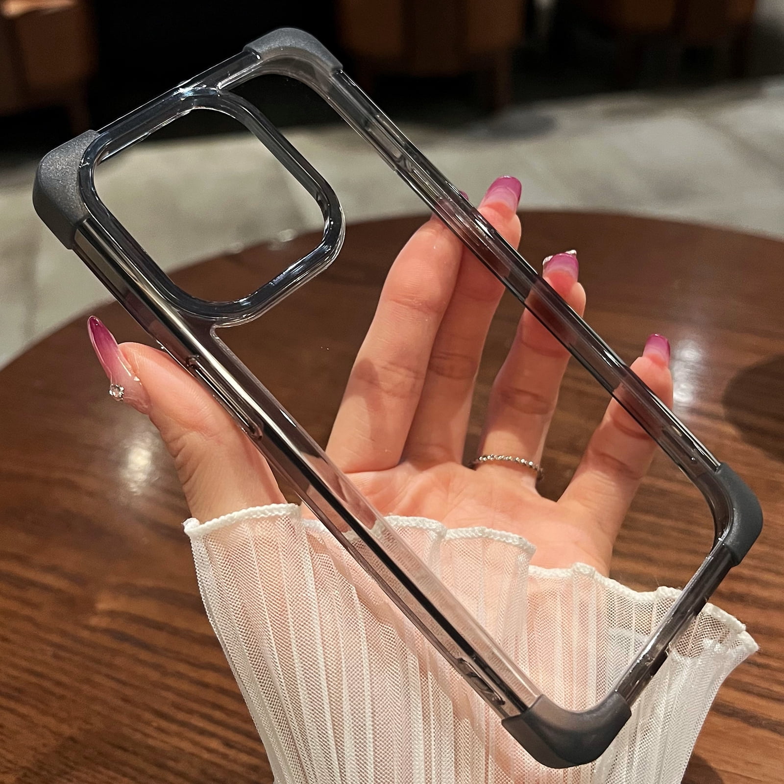 Phone Case for iPhone 15 Clear Soft Case Slim Crystal Shockproof ...