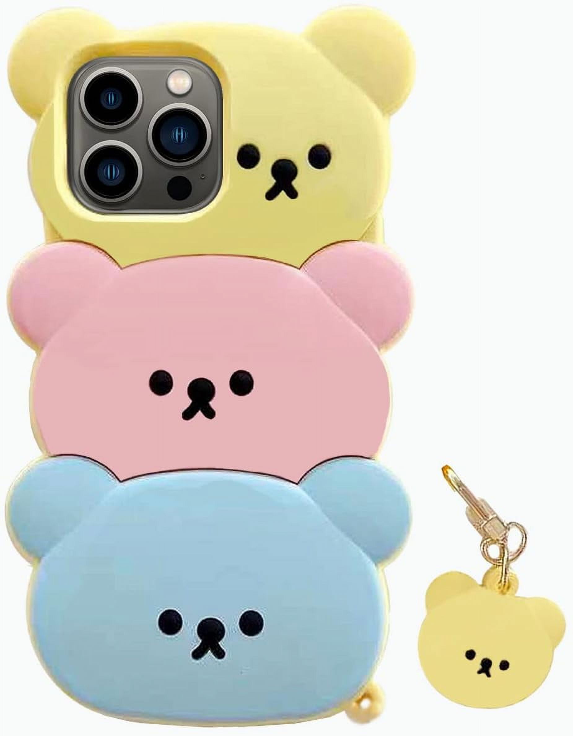 Phone Cases for iPhone 14 for Women Girls, 3D Silicone Retro Classic ...