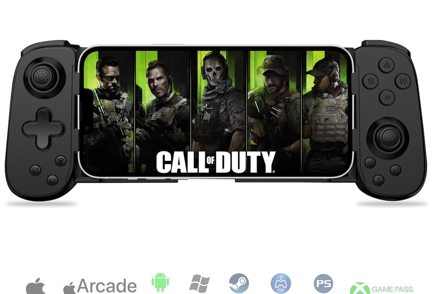 Phone Controller For Iphoneandroidpc D6 Wireless Game Controller For Switchps3ps4 With Hall 3675