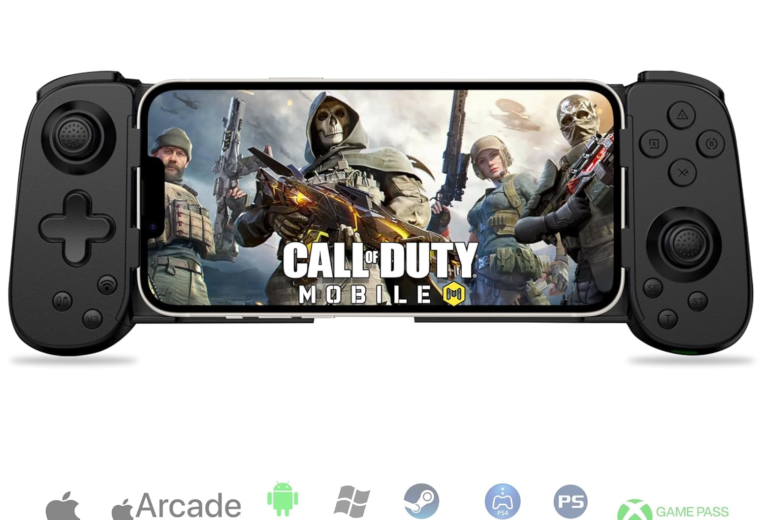 Phone Controller For Iphoneandroidpc D6 Wireless Game Controller For Switchps3ps4 With Hall 0944