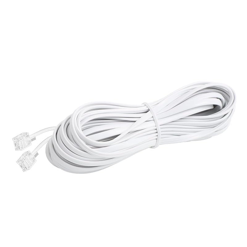 Phone Cord for Landline, Pack 26 Feet(8M) RJ11 6P4C Phone Extension ...