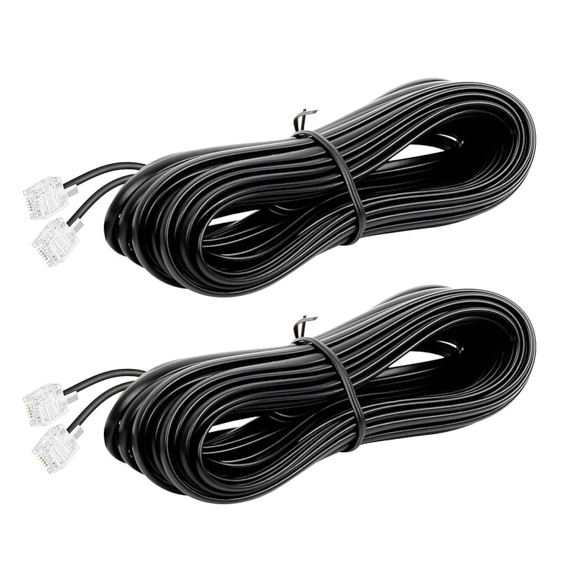 Phone Cord for Landline, Pack 26 Feet(8M) RJ11 6P4C Phone Extension ...