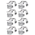 Phone Game Controller, 8 Pcs R11 Four Six Fingers Assistant Button ...