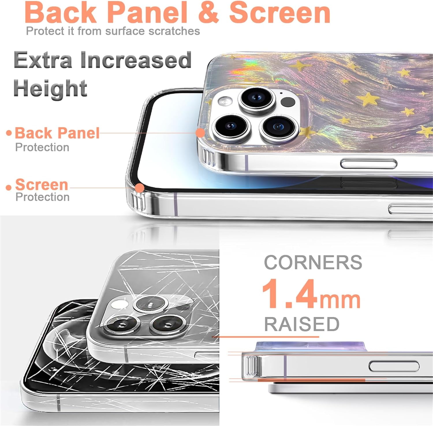 Phone Hard Case 6.7 inch Compatible with iPhone 15 Pro Max Case 2023 ...