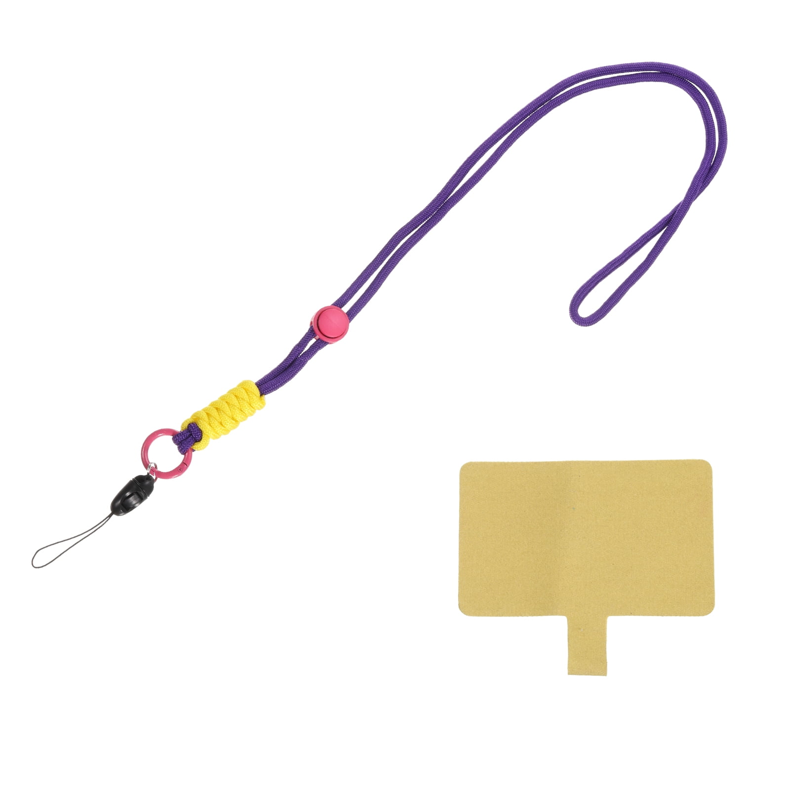 Phone Lanyard Adjustable Neck Lanyard Wrist Lanyard with Lanyard Patch ...