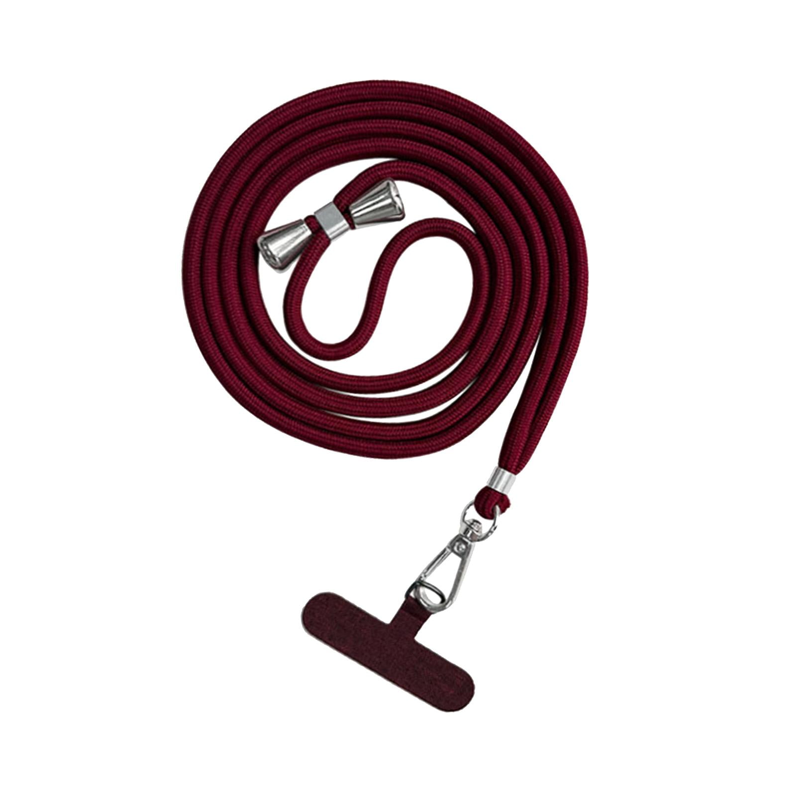 Phone Lanyard Phone Safety Strap Universal Detachable Nylon Phone Neck ...