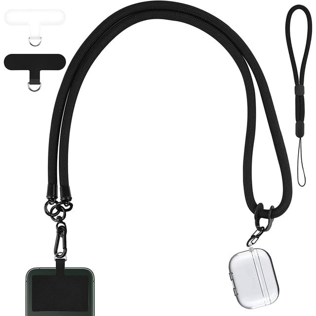 Phone Lanyard Phone Strap Wrist Lanyard Universal Adjustable Detachable ...