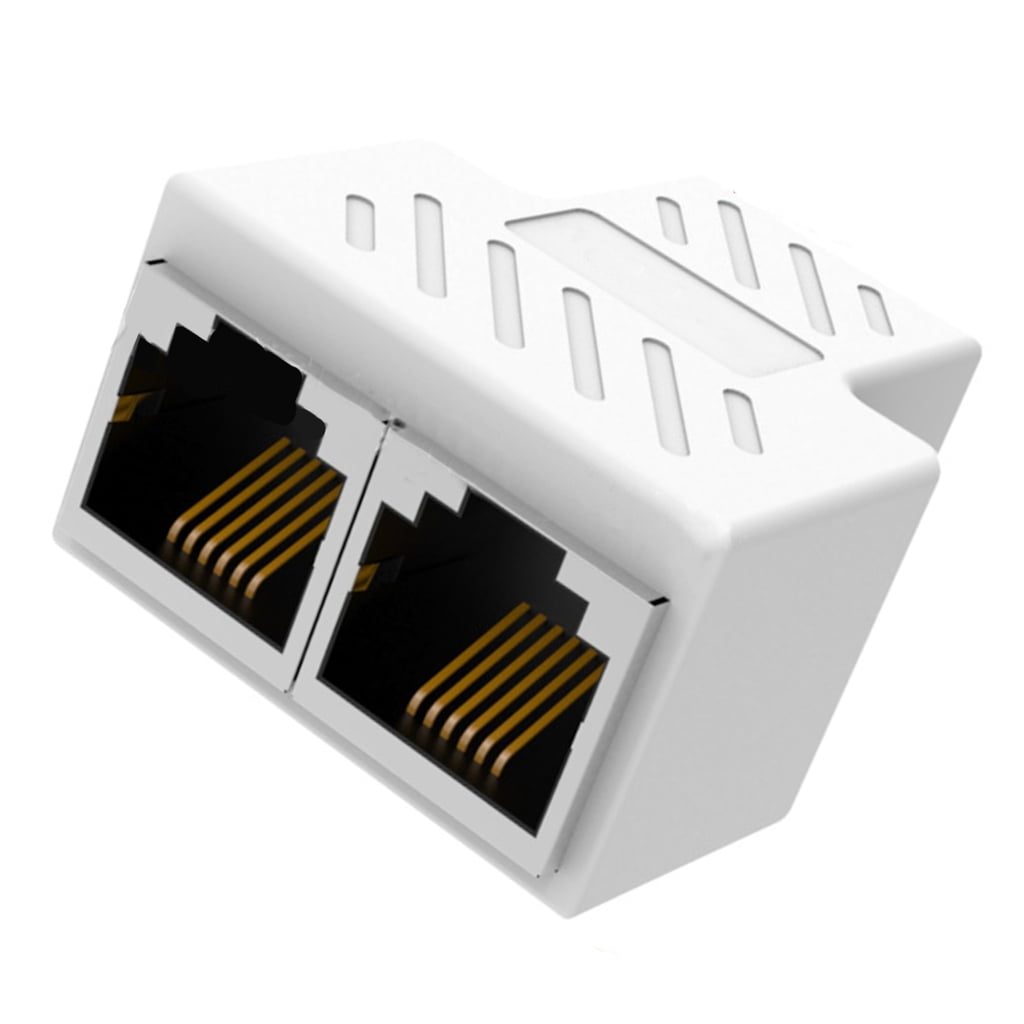 Phone Line Splitter RJ11 Female to Female Two Way Phone Line Splitter ...