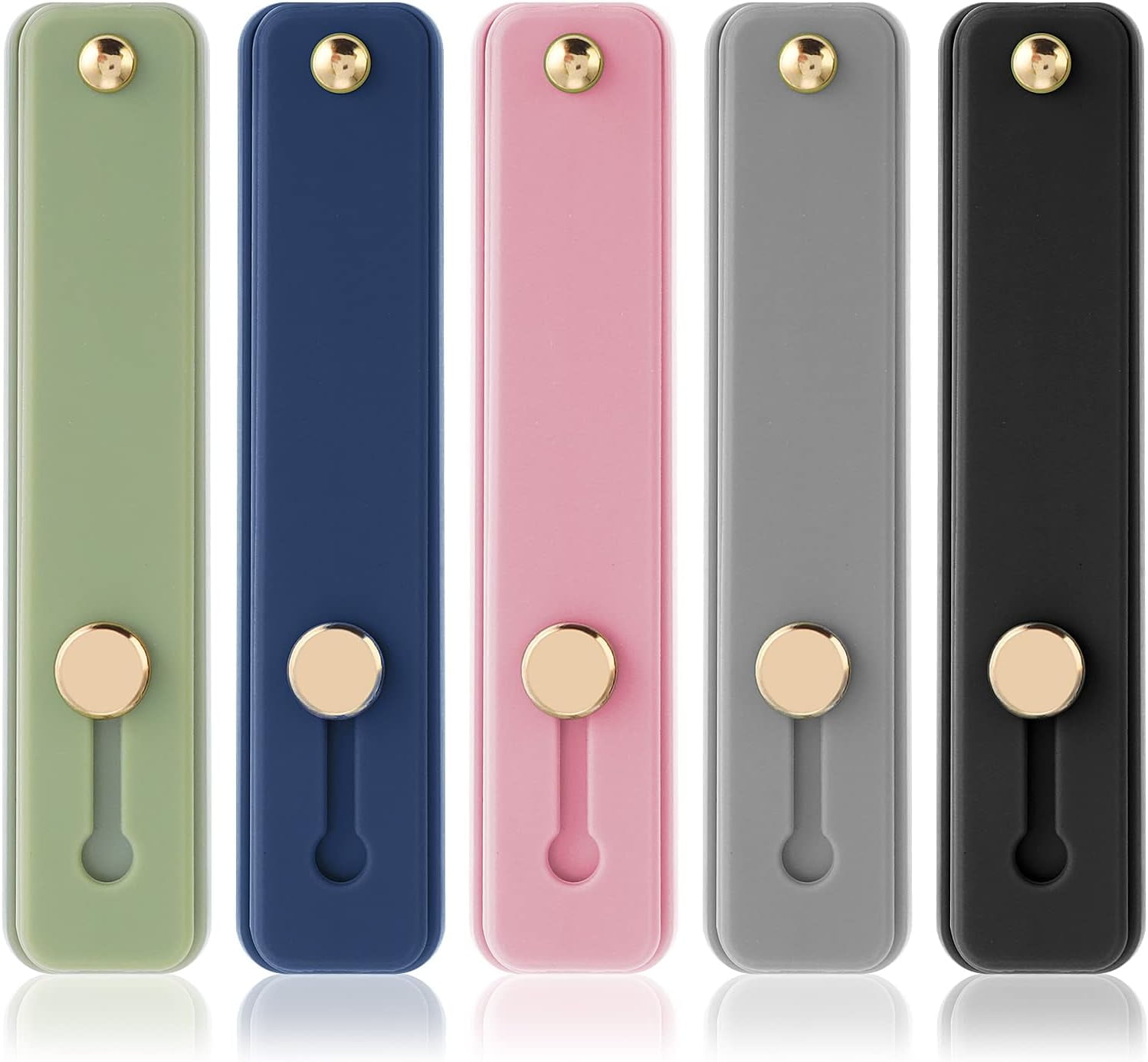Phone Loop Finger Holder, 5pcs Phone Grip Straps Silicone Phone Finger ...