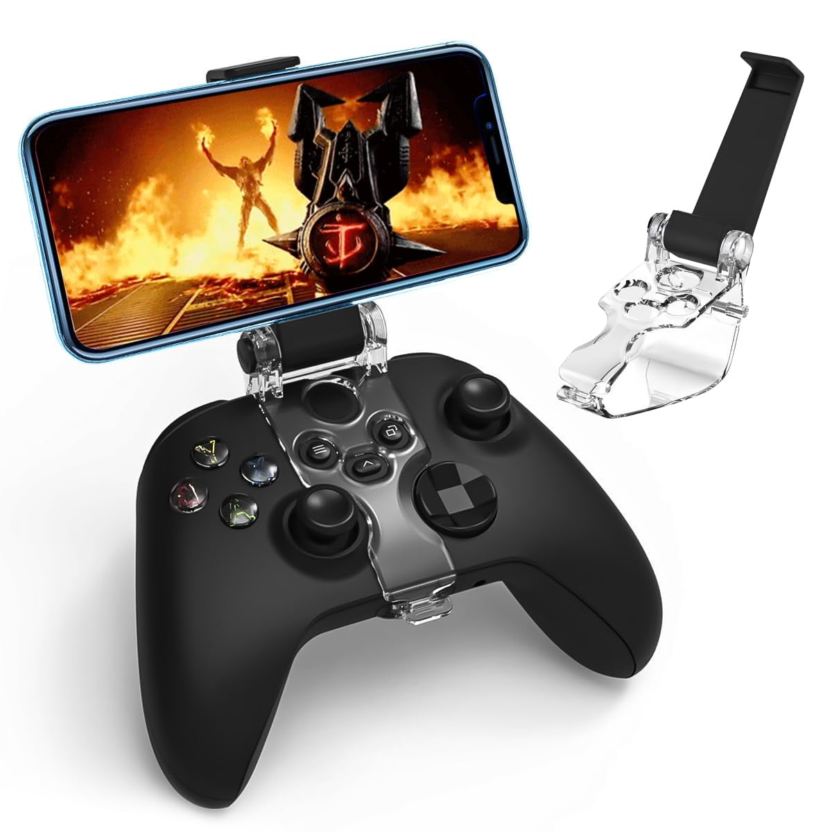 Phone Mount Holder for Xbox Series X Controller, Gaming Clip for Xbox ...