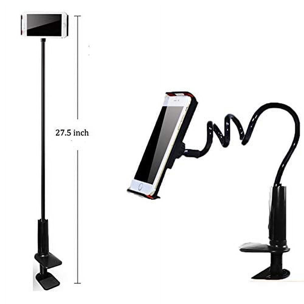 Phone Pad Holder,360 Degree Flexible Arm Table Pad Stand ,Long Lazy ...