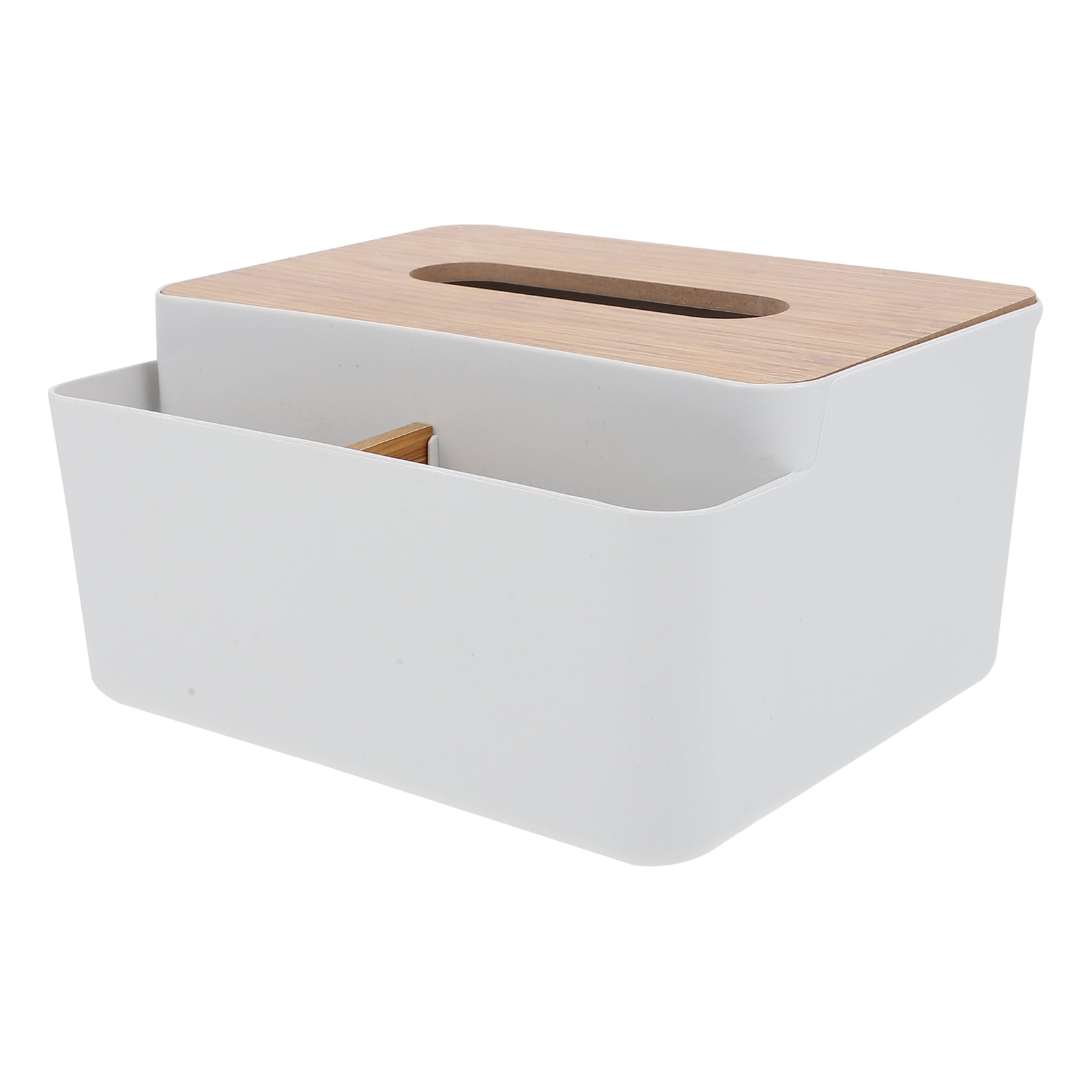 Phone Rack Tissue Container Storage Bins with Lids Tissues Grey ...