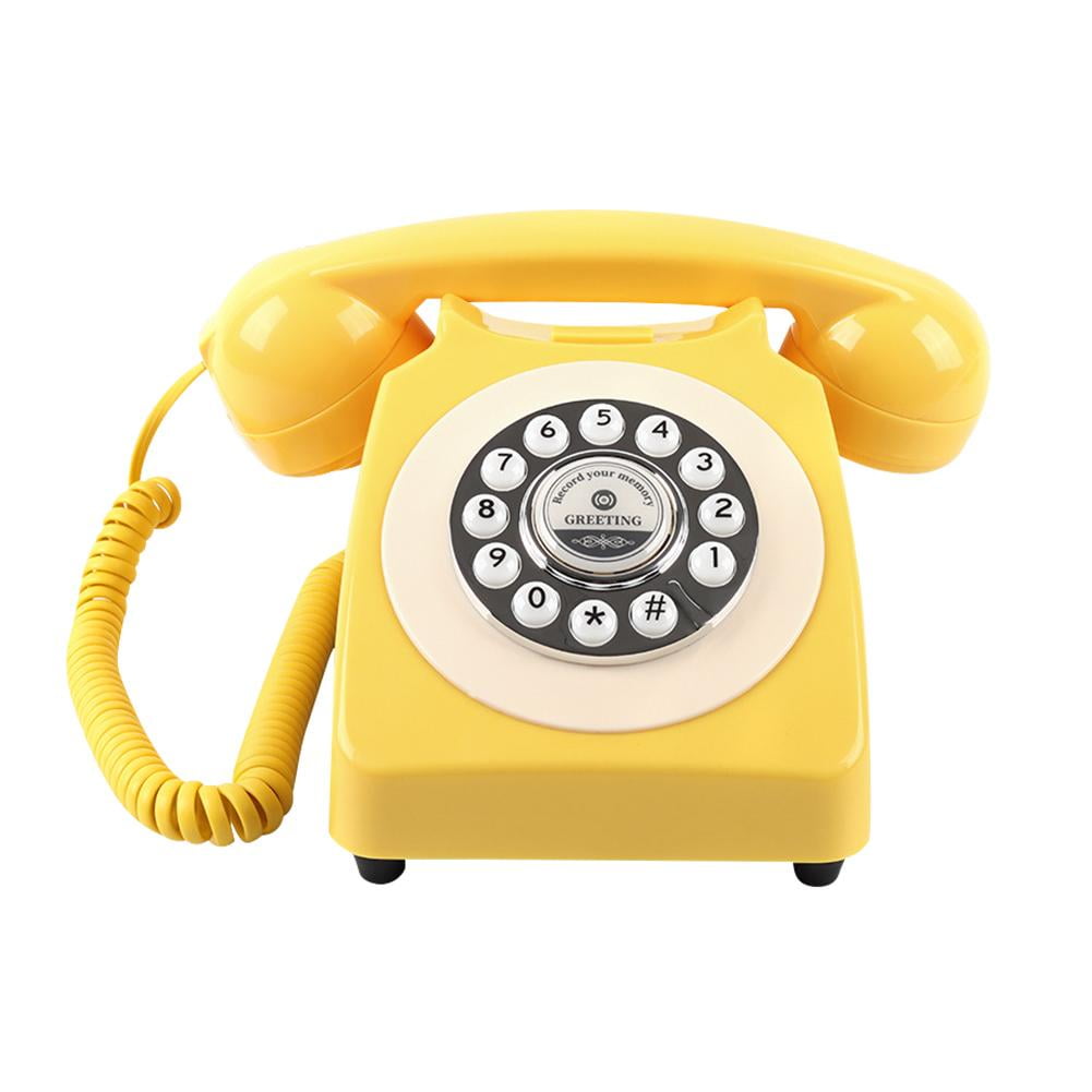 Phone Recorder Antique Old Fashioned Retro Style Landline Phone C5K7 ...