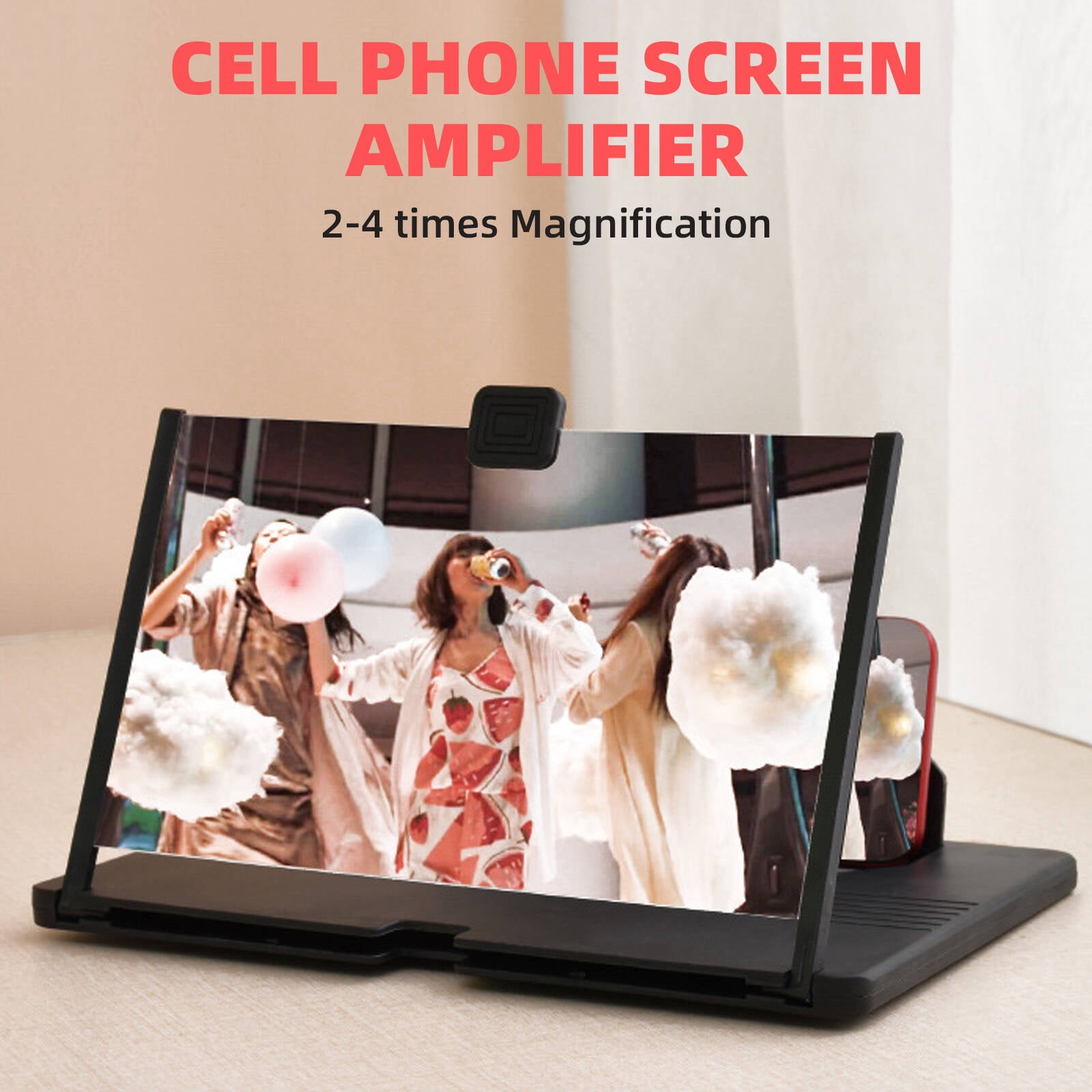 Phone Screen Magnifier, 14 Inch 3D Foldable Screen Magnifier for ...