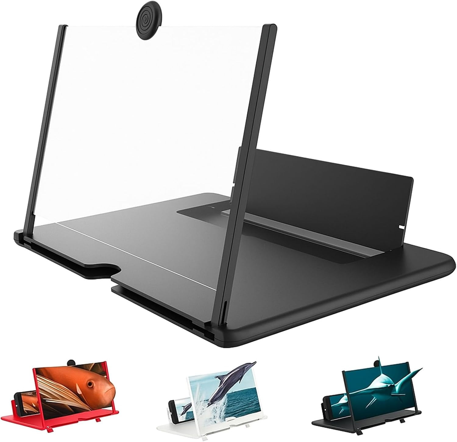 Phone Screen Magnifier, Upgraded 10 Inch Portable HD Foldable Screen ...