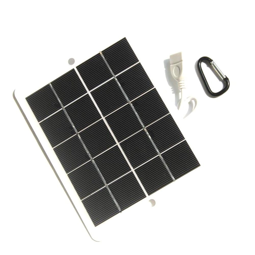 Phone Solar Charger Usb Solar Panel Power Bank Charging Generator for ...