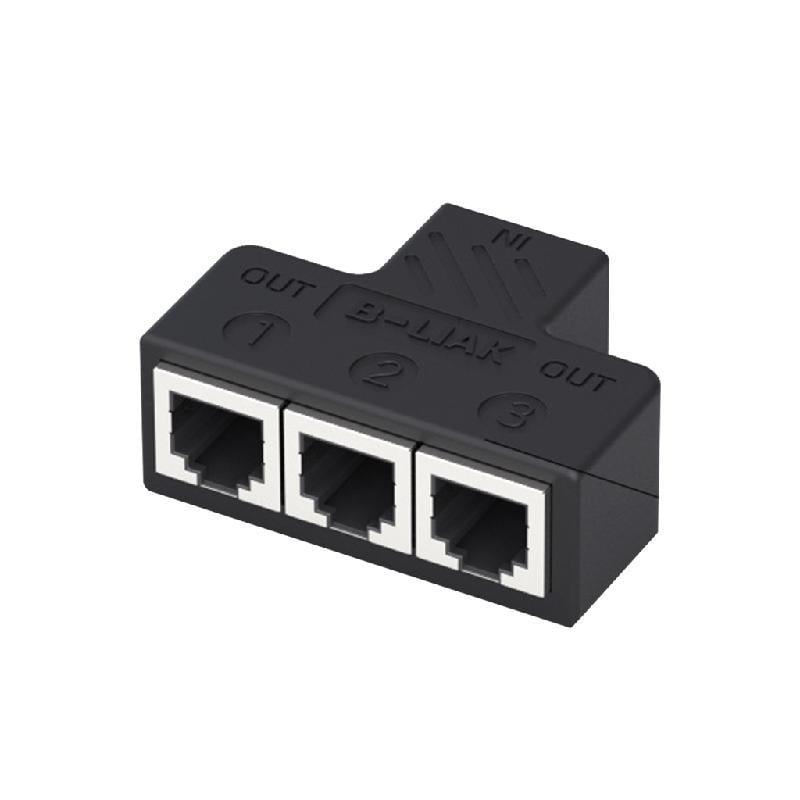 Phone Splitter Adapter 3port/4port Extension RJ11 6P6C Telephone Wall ...