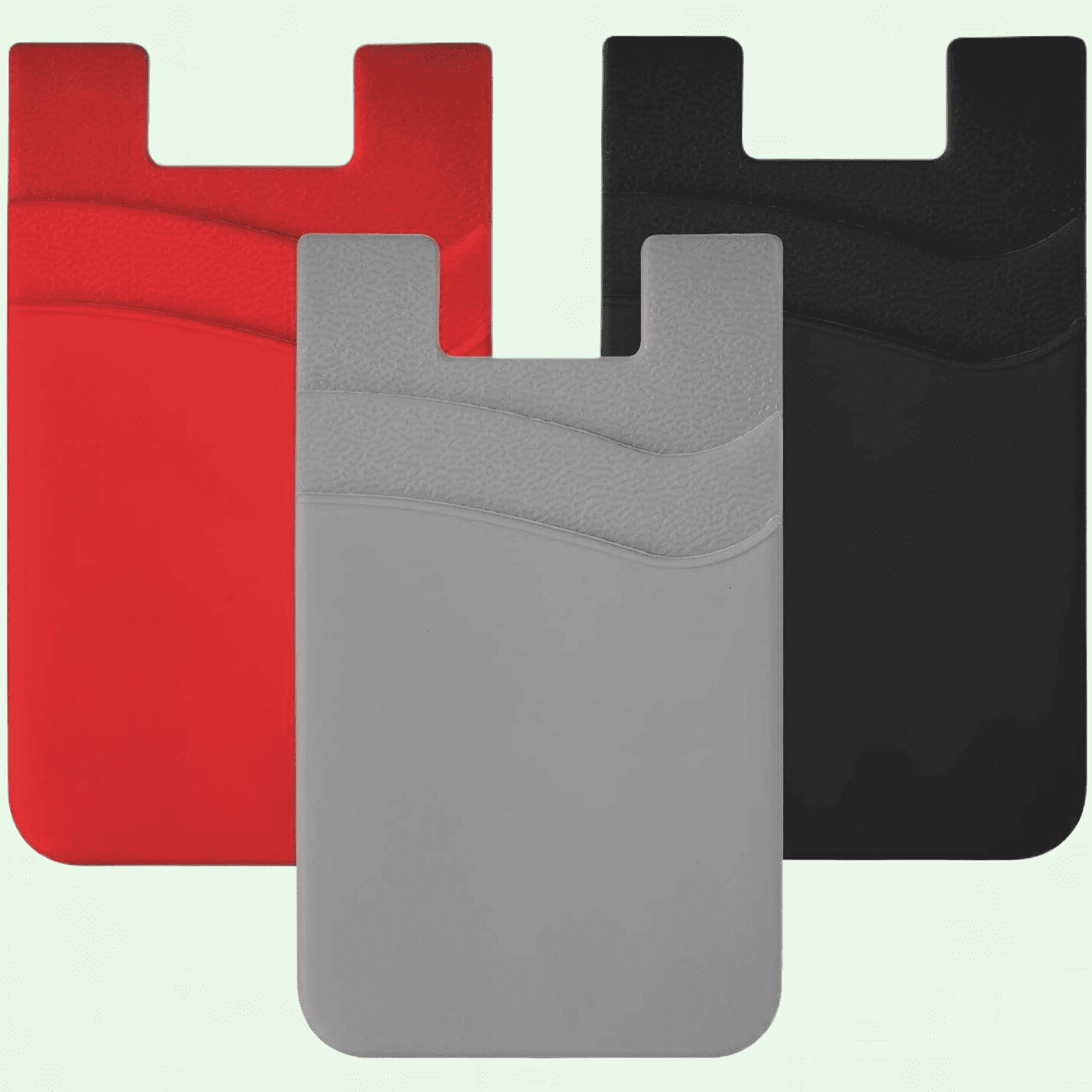 Phone Stick Wallet Card Holder, Adhesive Credit Card Sleeve for iPhone ...