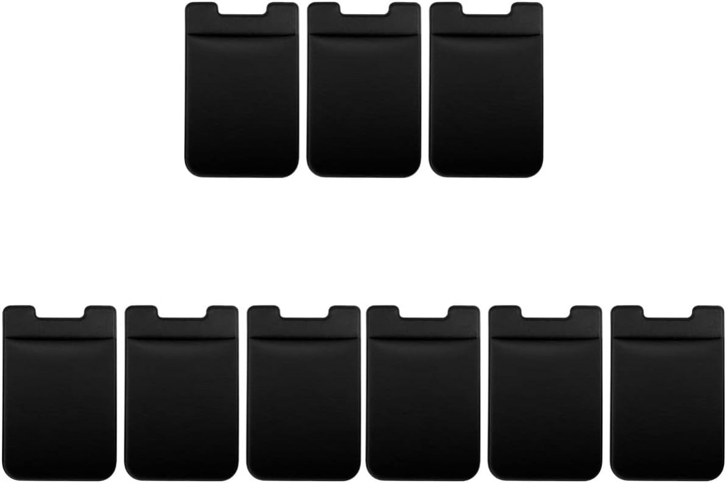 Phone Stickers 9 pcs Phone Pouch Ultra- Slim Self Adhesive Holder Cell ...