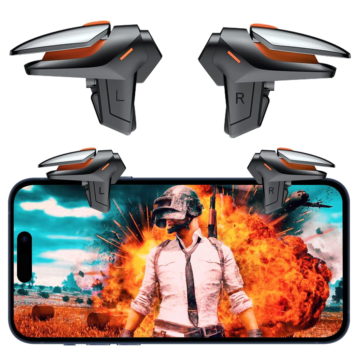 Phone Triggers for PUBG Game Controller, New Version Phone Triggers for PUBG Mobile Gaming ...