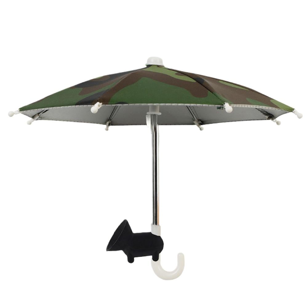 Phone Umbrella, Anti-Glare Sun Rain Shade, Sucker Retractable Mini ...