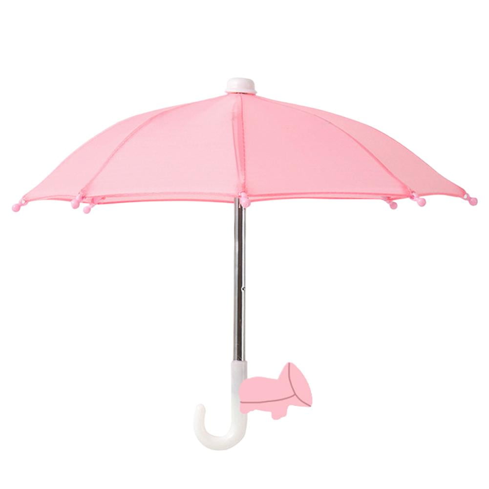 Phone Umbrella, Anti-Glare Sun Rain Shade, Sucker Retractable Mini ...