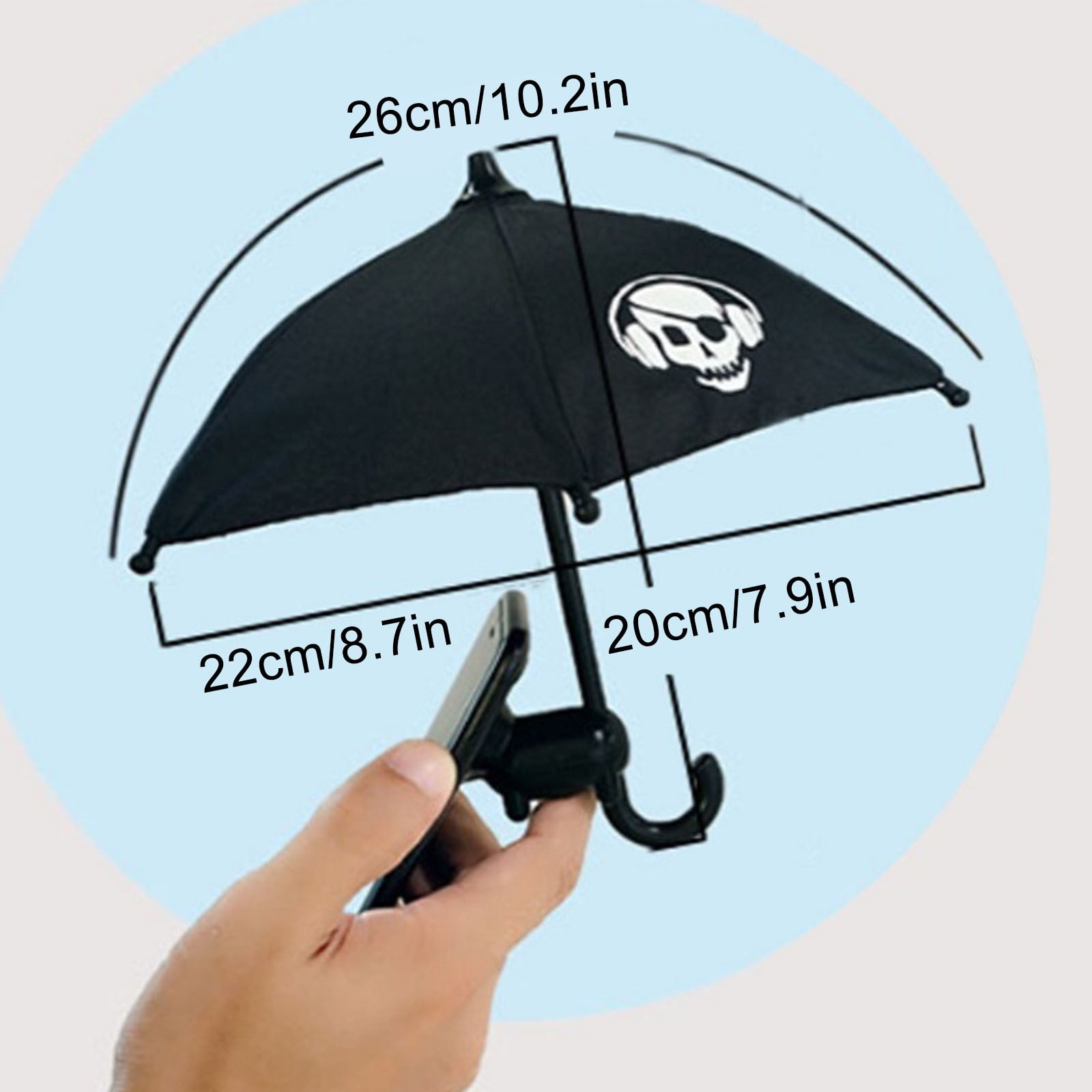 Phone Umbrella Suction Cup Stand Universal Phone Stand with Umbrella ...