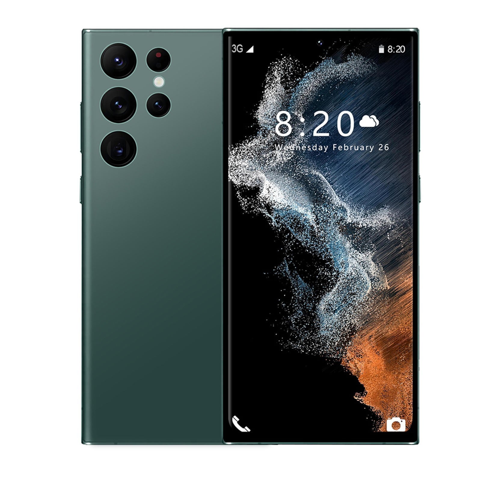 Phone for Recording S22 7.2 Inch FaceUnlock Full Screen Android ...