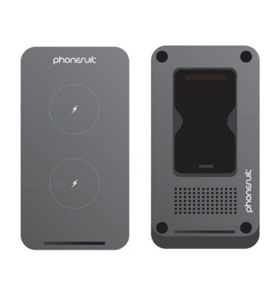 Phonesuit Energy Core Wireless Qi Charging Stand and Pad - Walmart ...