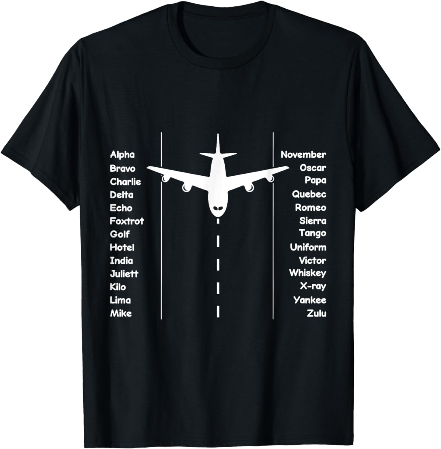 Phonetic Alphabet Phonetic Letters Guide Phonetic T-Shirt - Walmart.com