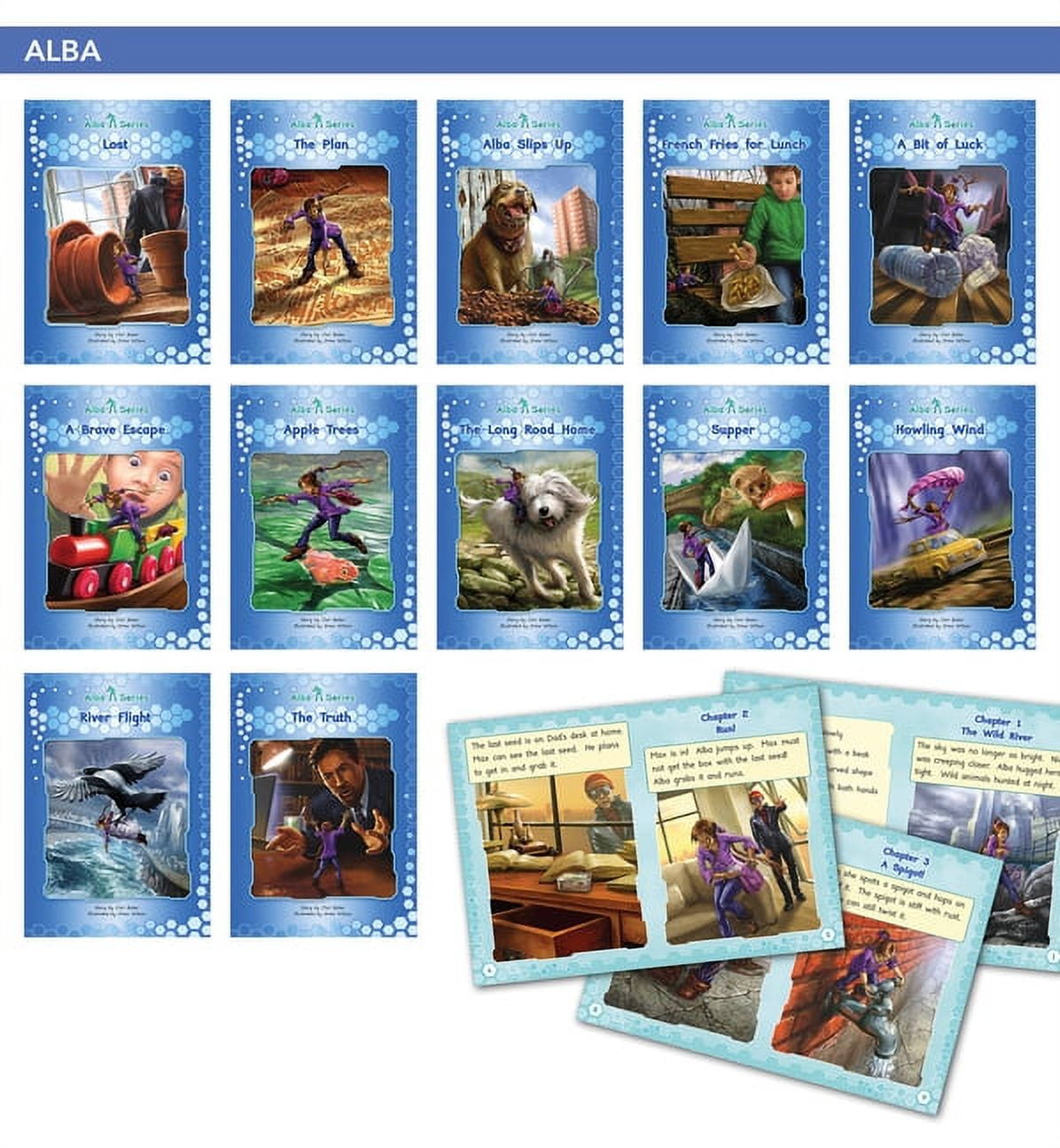 Phonic Books Alba: Decodable Books for Older Readers (CVC, Consonant ...