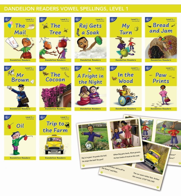 Phonic Books Beginner Decodable: Phonic Books Dandelion Readers Vowel ...