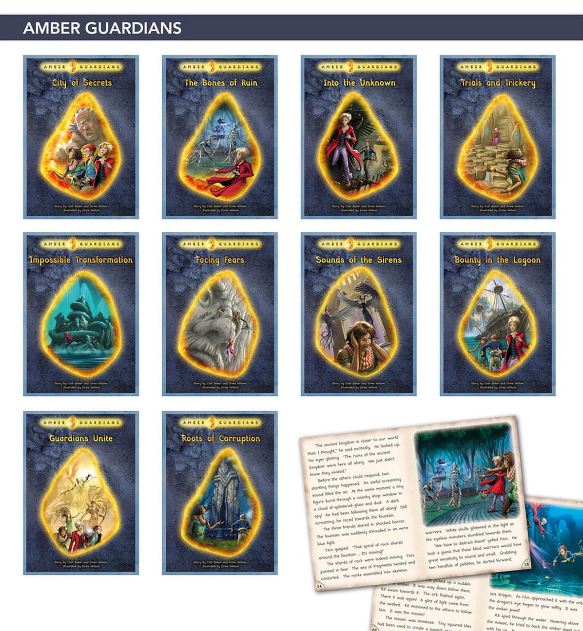 Phonic Books Catch-Up Decodable Readers: Phonic Books Amber Guardians ...