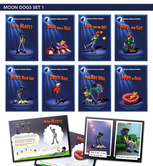 Phonic Books Catch-Up Decodable Readers: Phonic Books Moon Dogs Set 1 ...